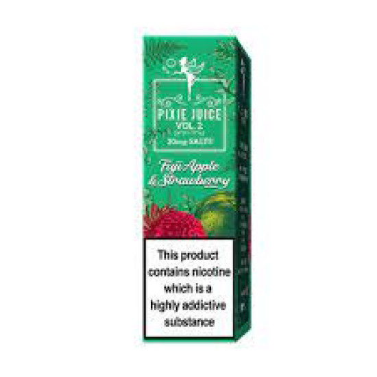 Fuji Apple & Strawberry Pixie Juice Nic Salt | Aspire eCig UK