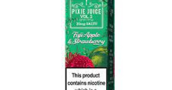 Fuji Apple & Strawberry Pixie Juice Nic Salt | Aspire eCig UK