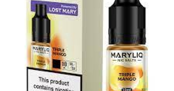 TRIPLE MANGO MARYLIQ BY LOST MARY NIC SALT