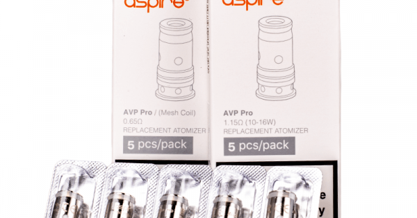 Aspire AVP PRO Coils | AVP PRO Replacement Atomizer | Aspire eCig UK