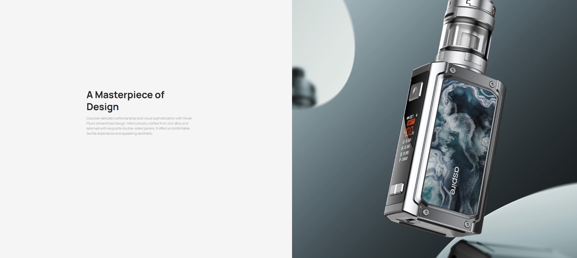 Aspire Rover Plus Vape Kit | Aspire eCig UK